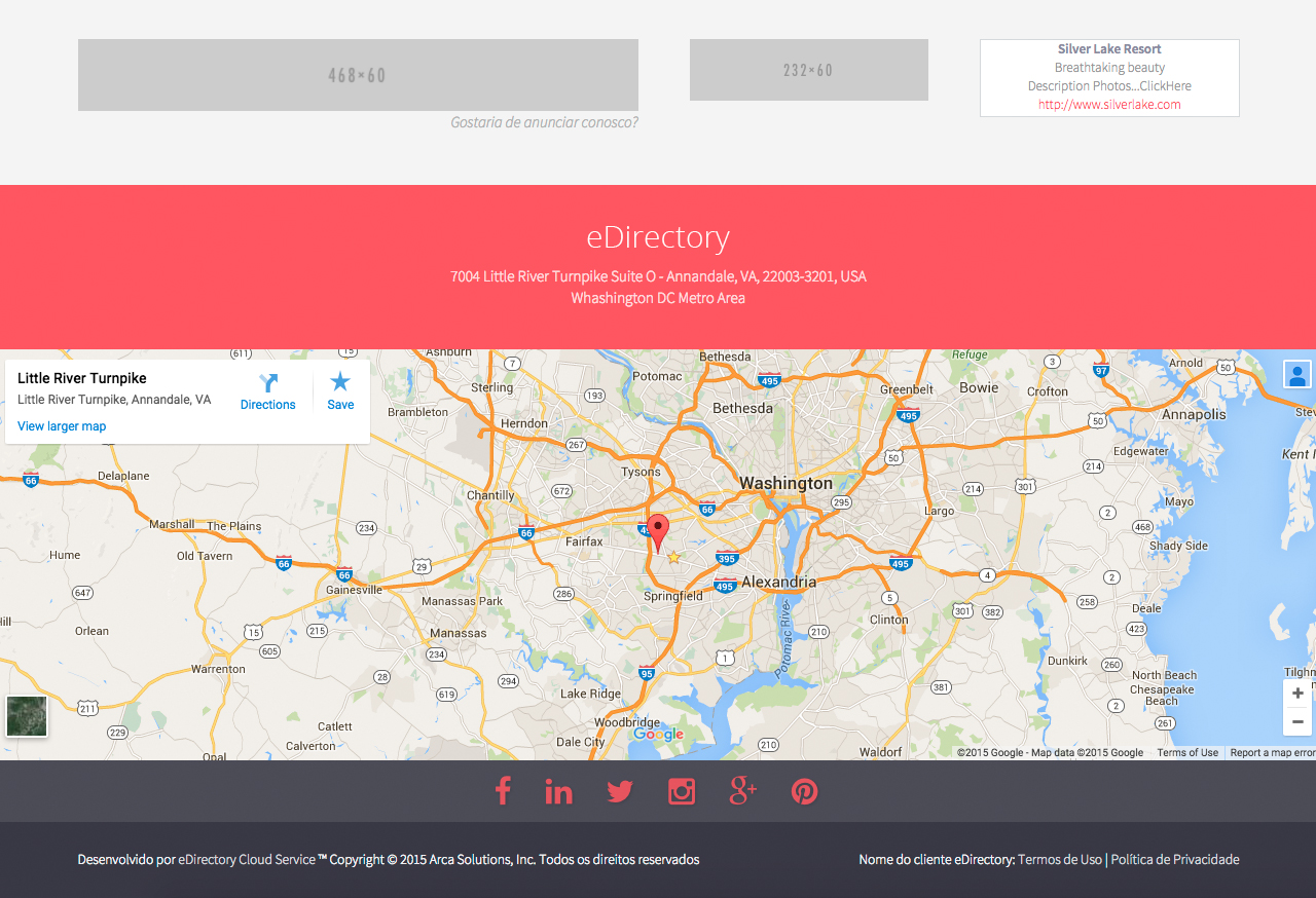 Pacotes de Customização eDirectory: Design Templates
